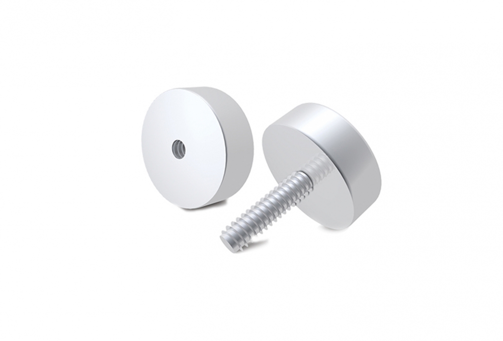 Testrite Instrument Co., Inc. | Male and Female Aluminum Pucks Testrite Instrument Co., Inc. | Male and Female Aluminum Pucks